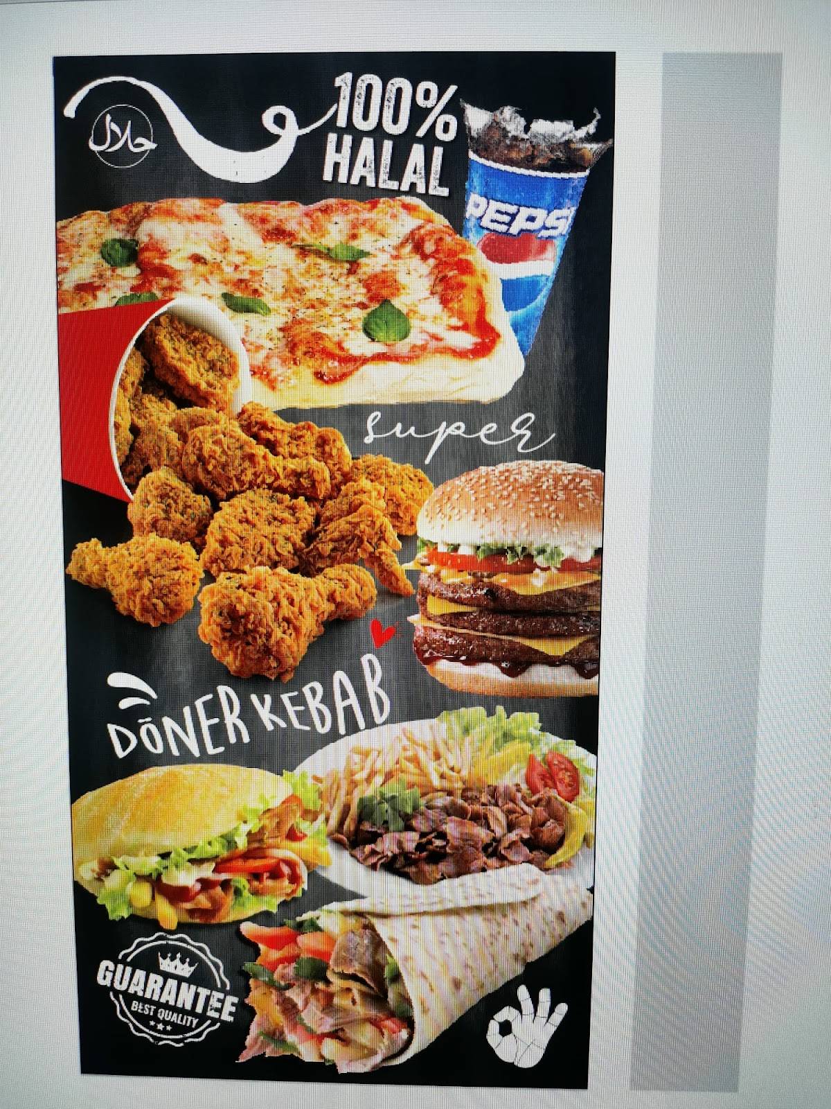 Carta del restaurante Halal food (Near Piazza Navona)., Roma