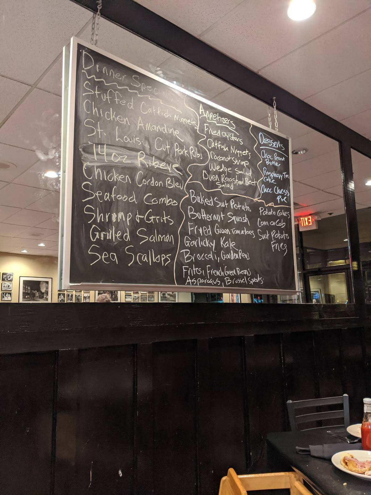 Menu at Hope Valley Diner restaurant, Durham, Shannon Rd