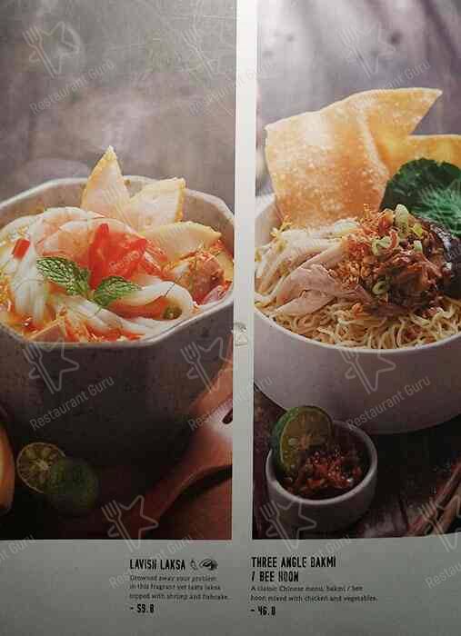 Menu at BERMVDA CITOS cafe, South Jakarta, Cilandak Town Square