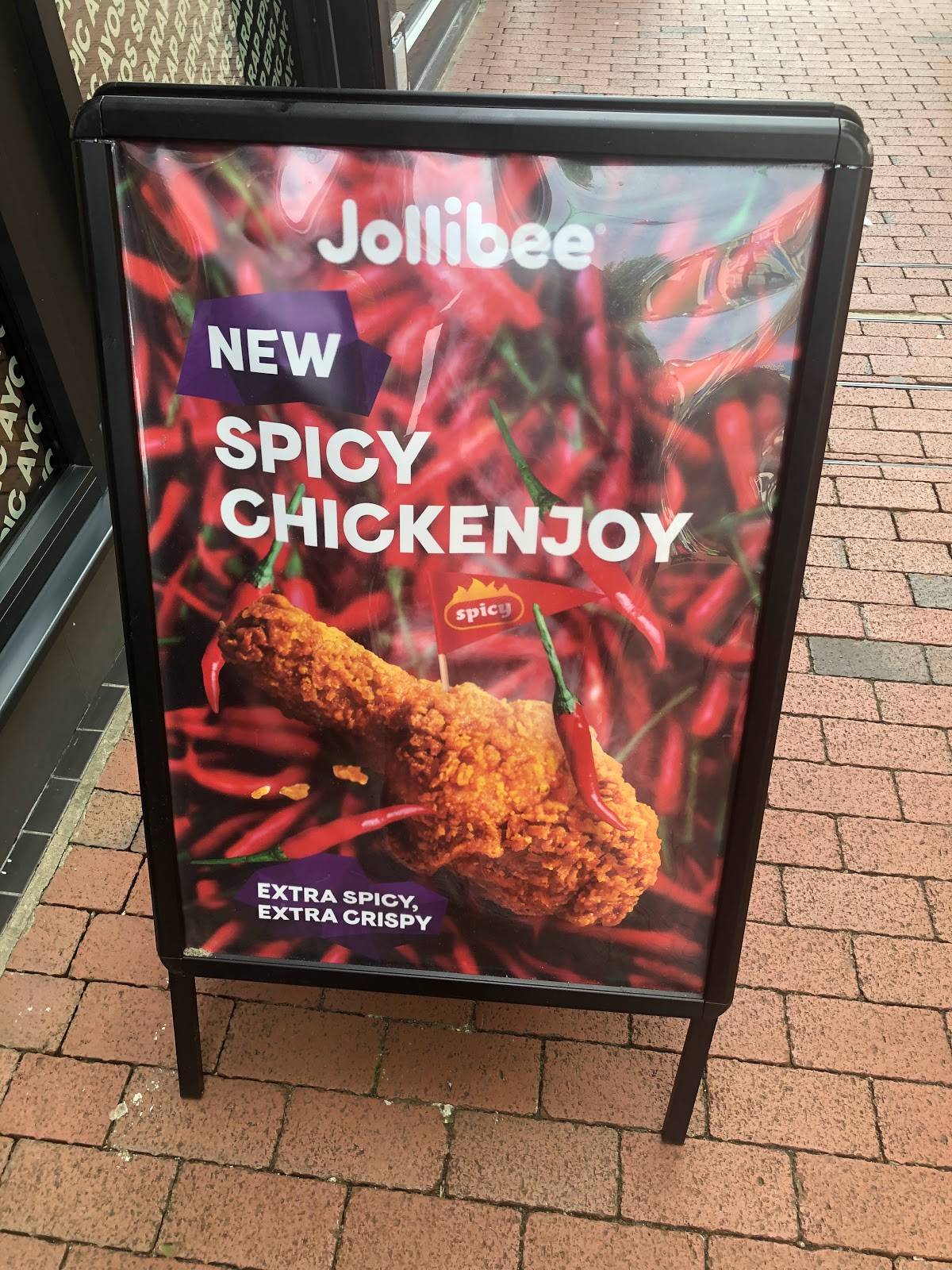 Menu at Jollibee Reading restaurant, Reading