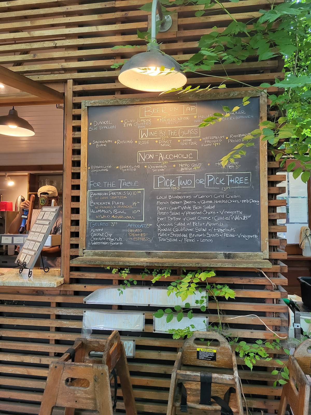 Menu at Kentucky Native Café cafe, Lexington