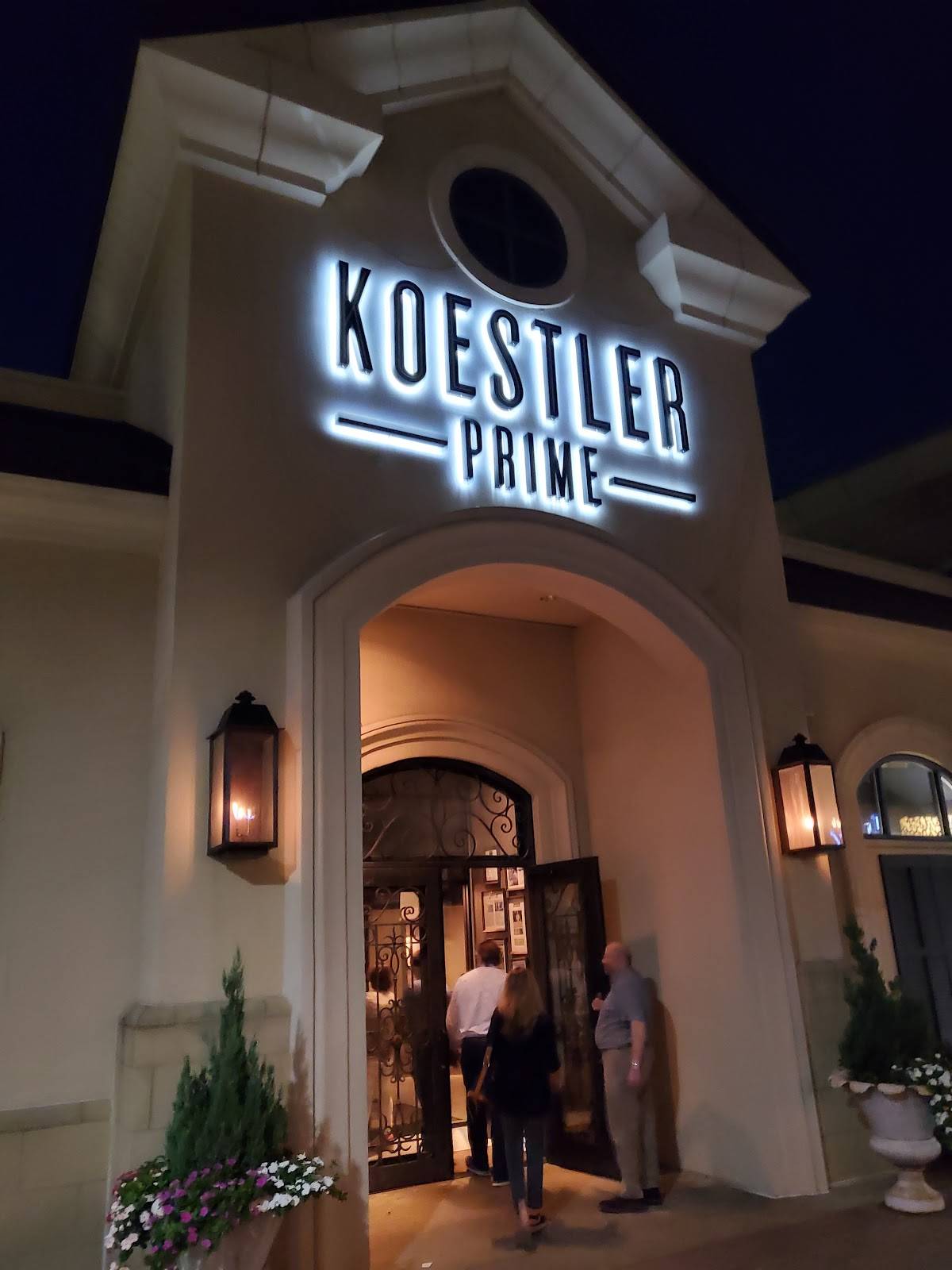 Menu at Koestler Prime pub & bar, Ridgeland