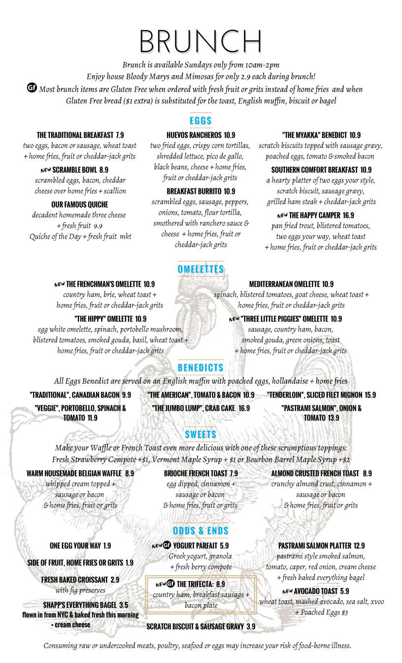 Menu at Madfish Grill pub & bar, Sarasota