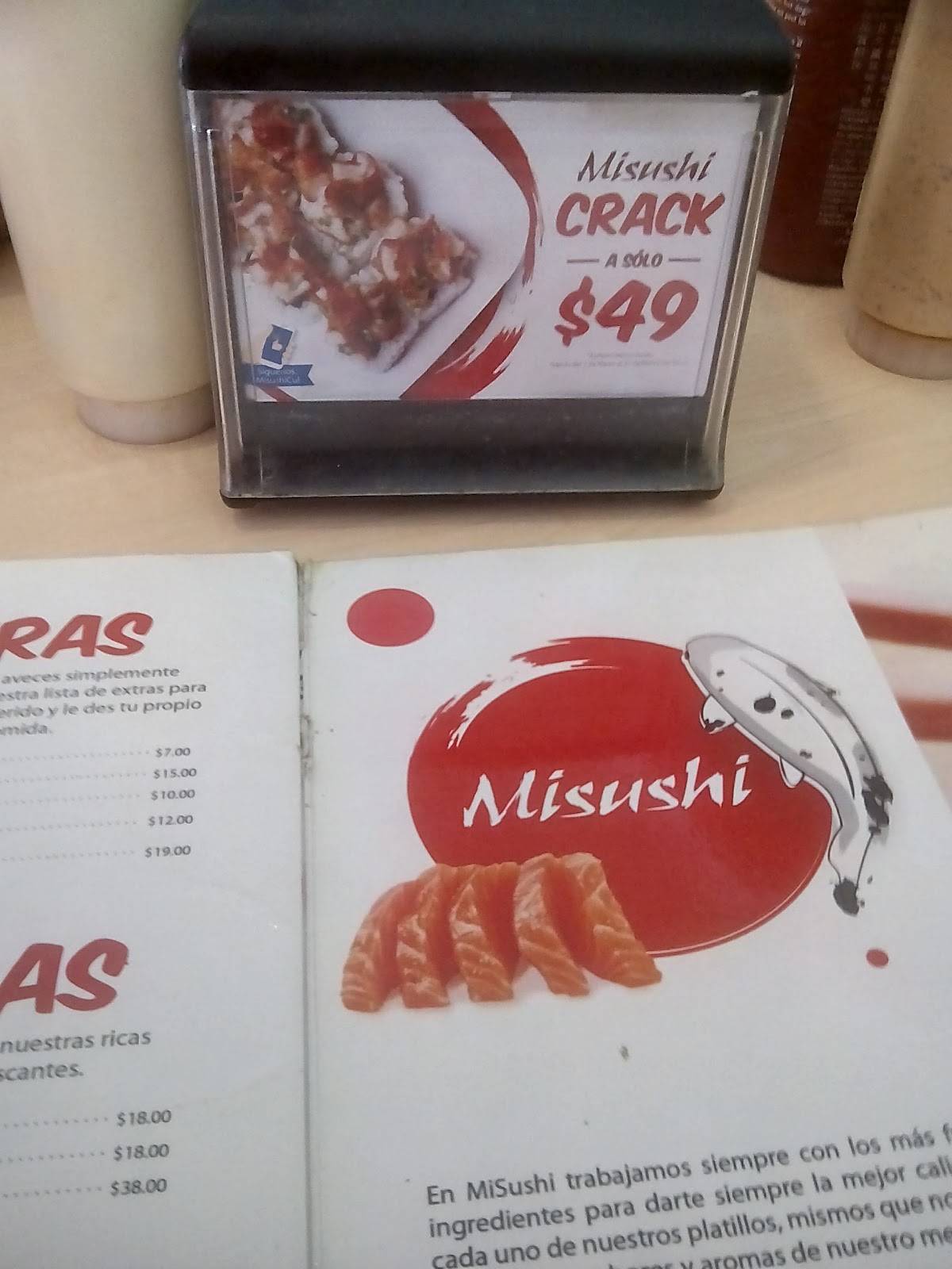 Carta del restaurante Misushi, Culiacán Rosales, Calle Sabinos No.966
