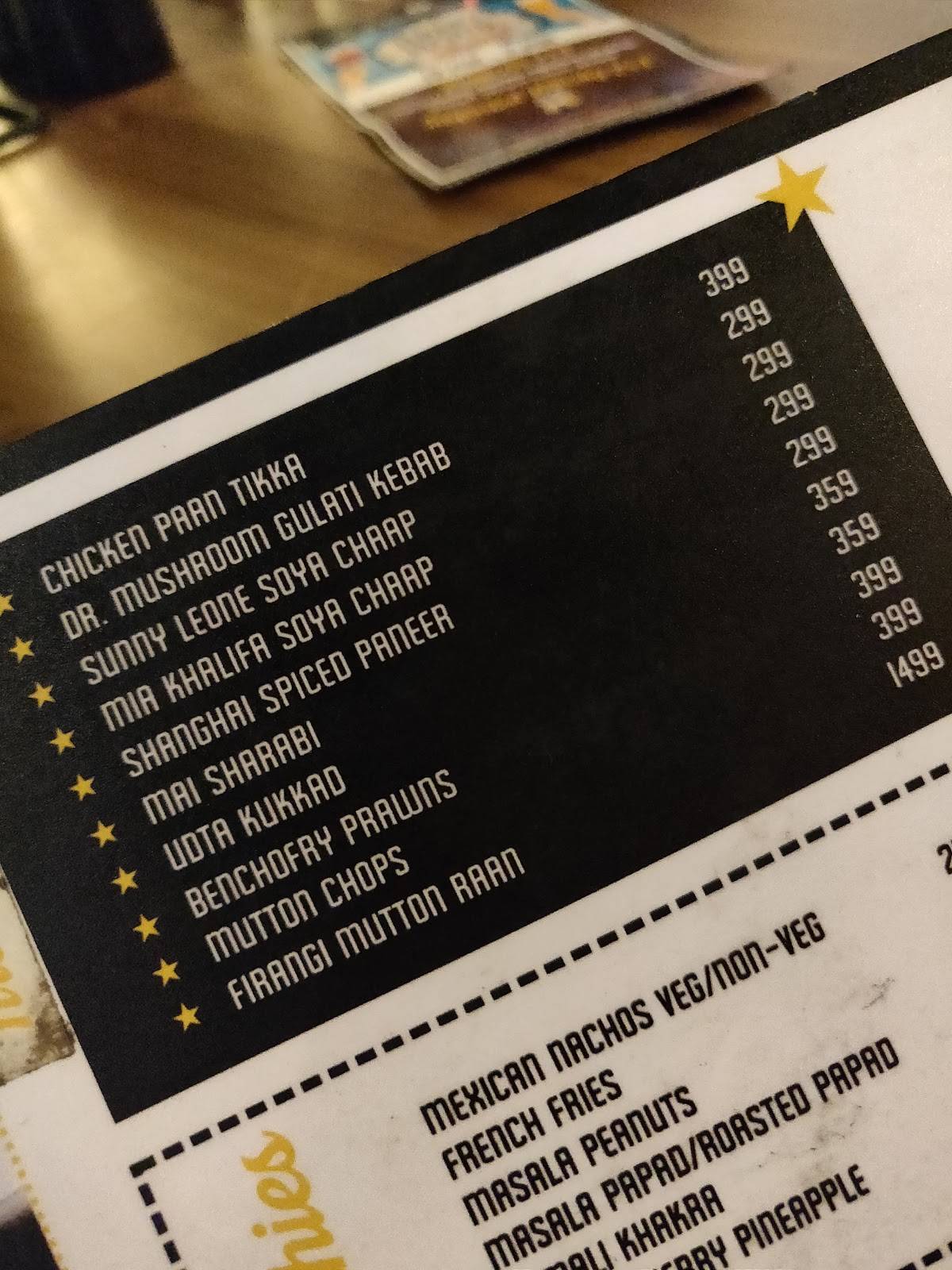 Menu at Mughal Mahal, Pimpri-Chinchwad, 153/3