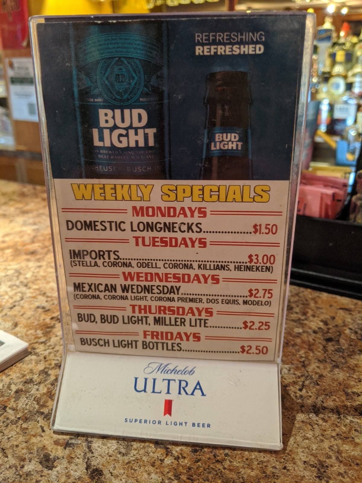 Menu at Nine Mile Restaurant, Fort Wayne
