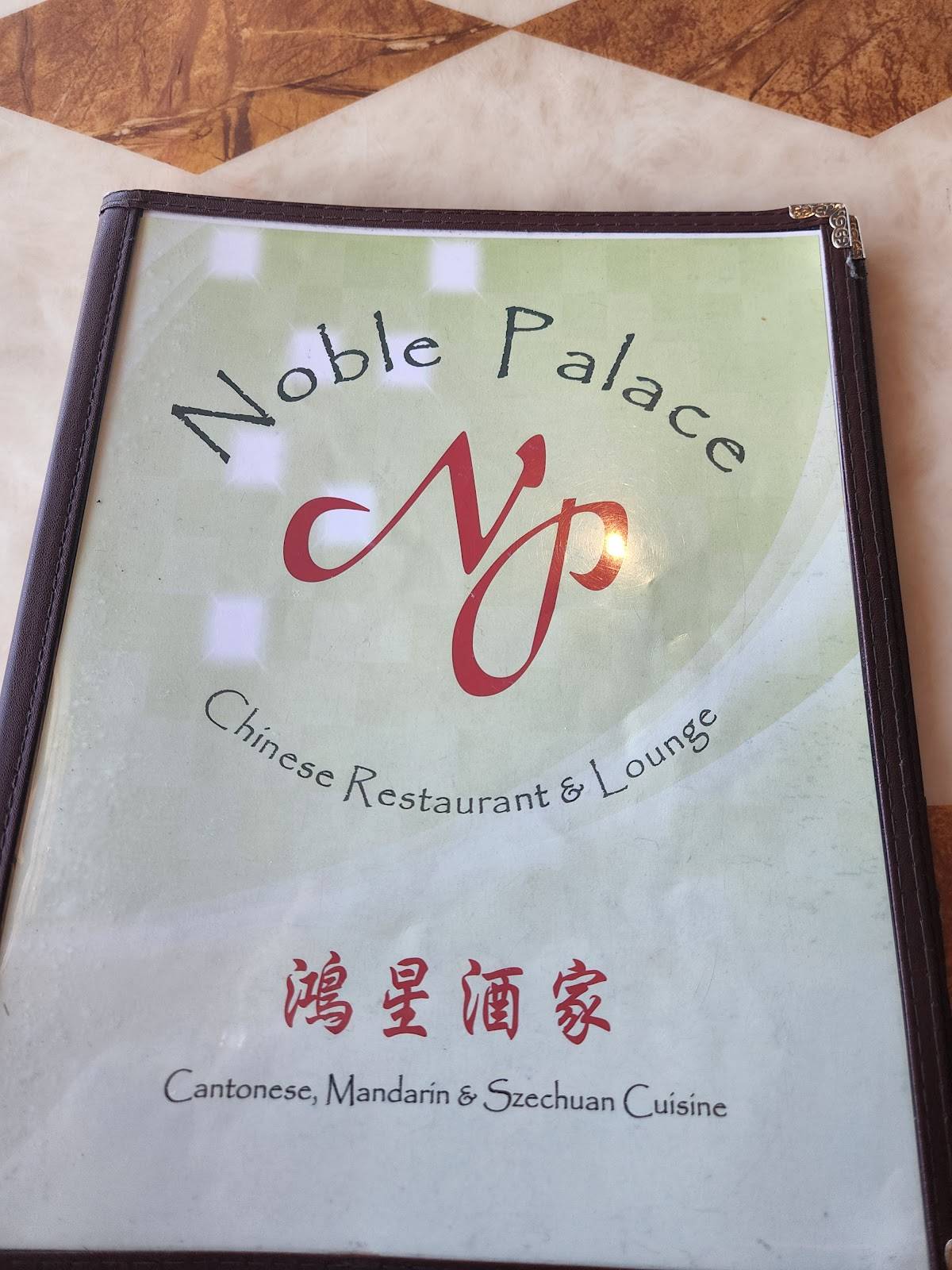 Menu at Noble Palace restaurant, Marysville