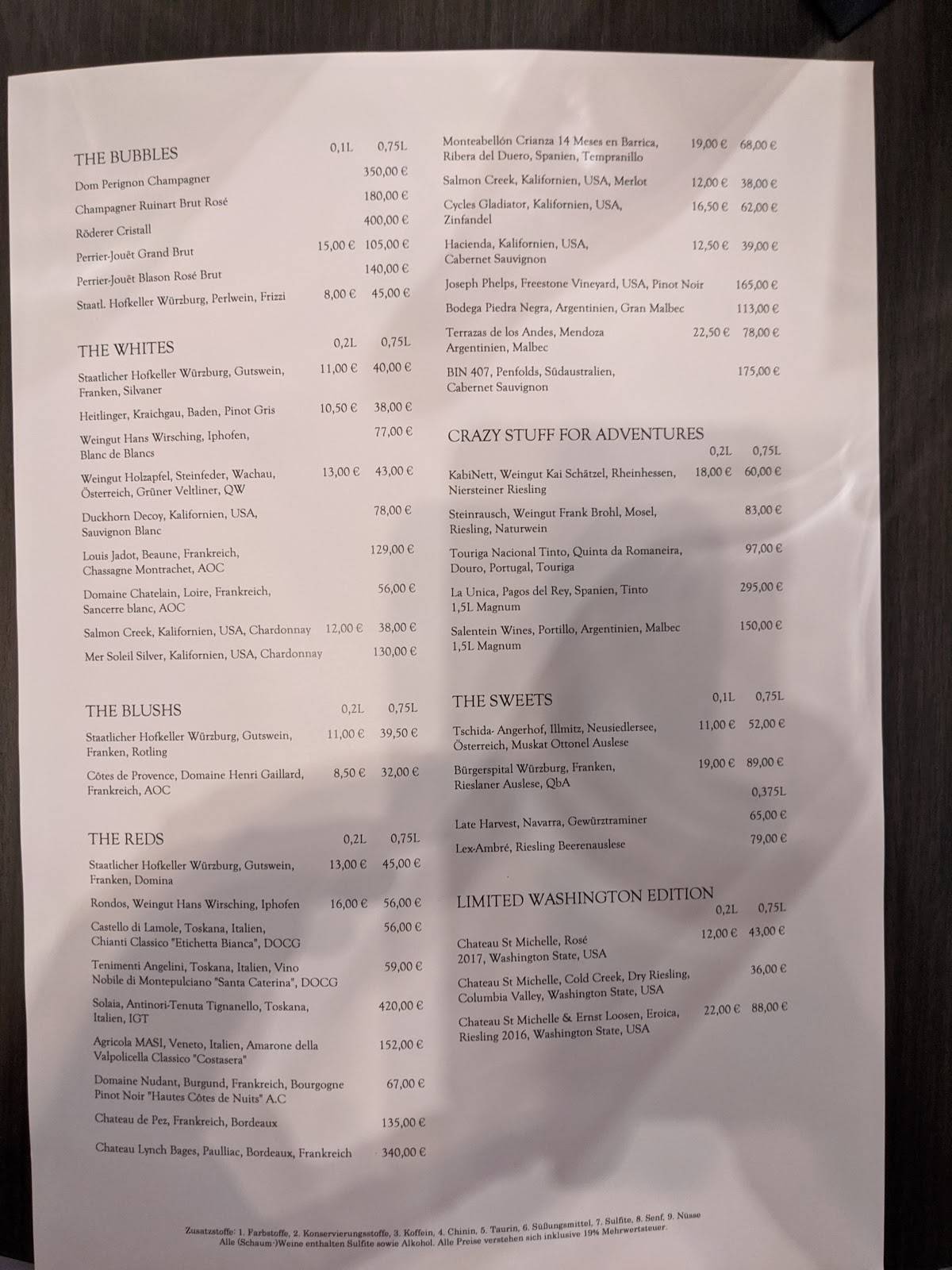 Speisekarte von BA Beef Club, Nürnberg