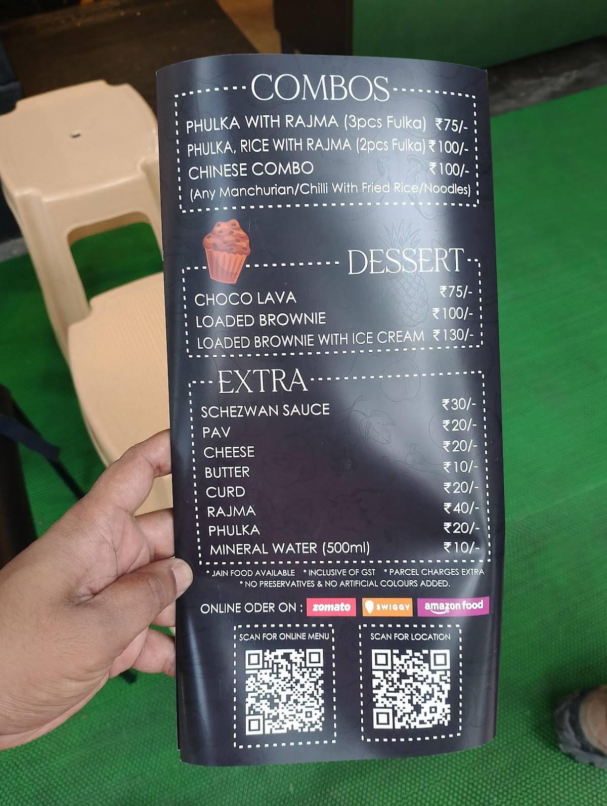 Menu at OTP - Oven Tawa Pan, Bengaluru