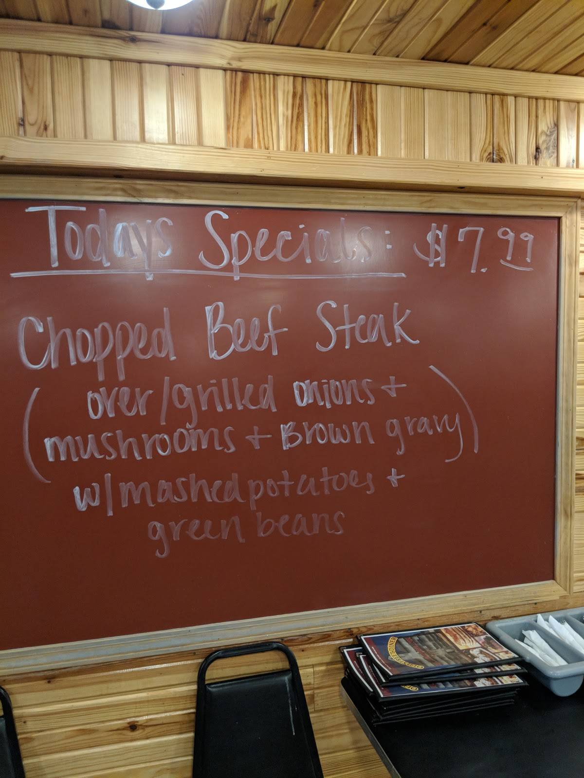 Menu at Old Street Diner restaurant, Chouteau