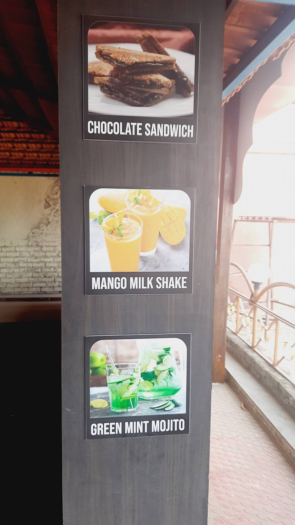 Menu at Oscarwadi Misal Maval, Kanhe