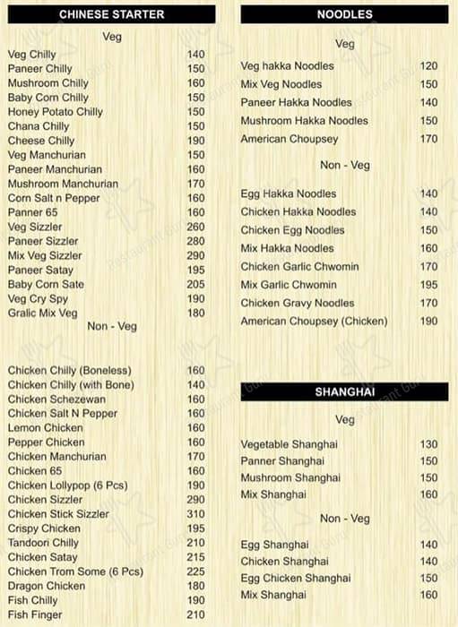 Menu at Punjabi Kitchen And Caterer, Ranchi, Purulia Rd