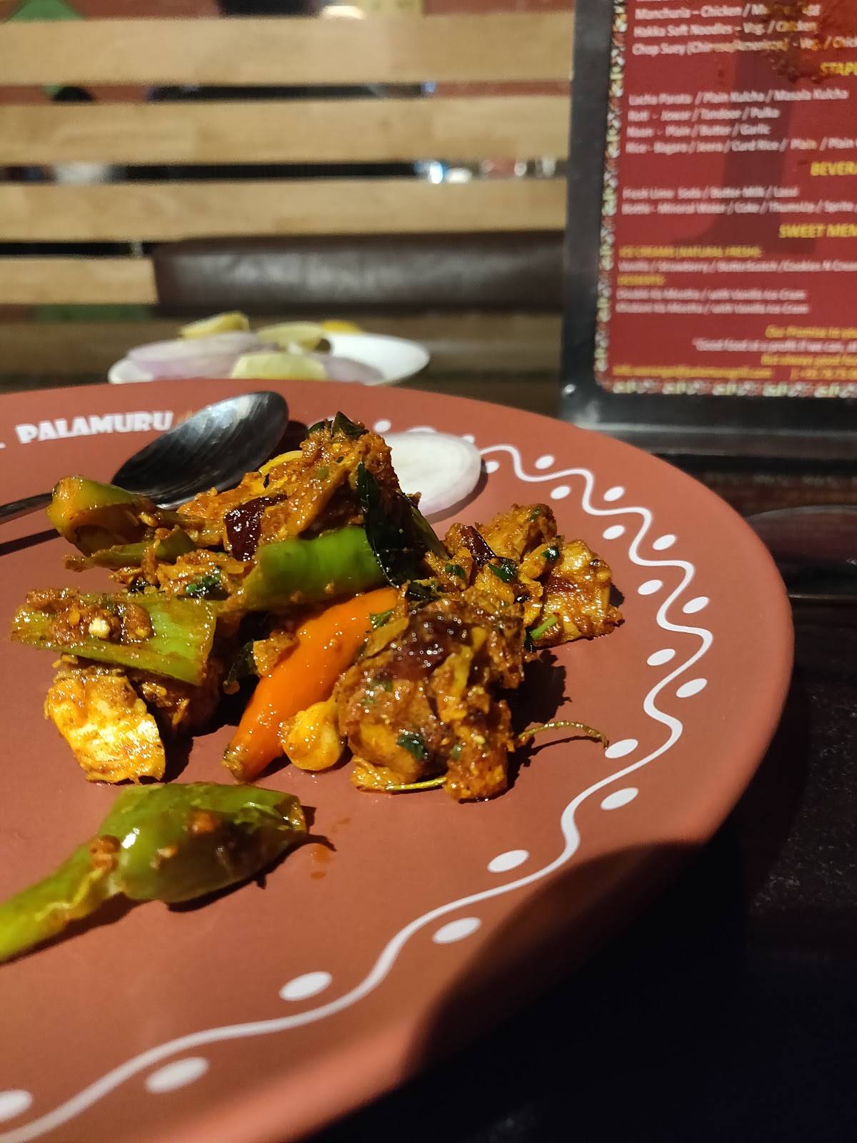 Menu at Palamuru Grill Restaurant, Hanamkonda