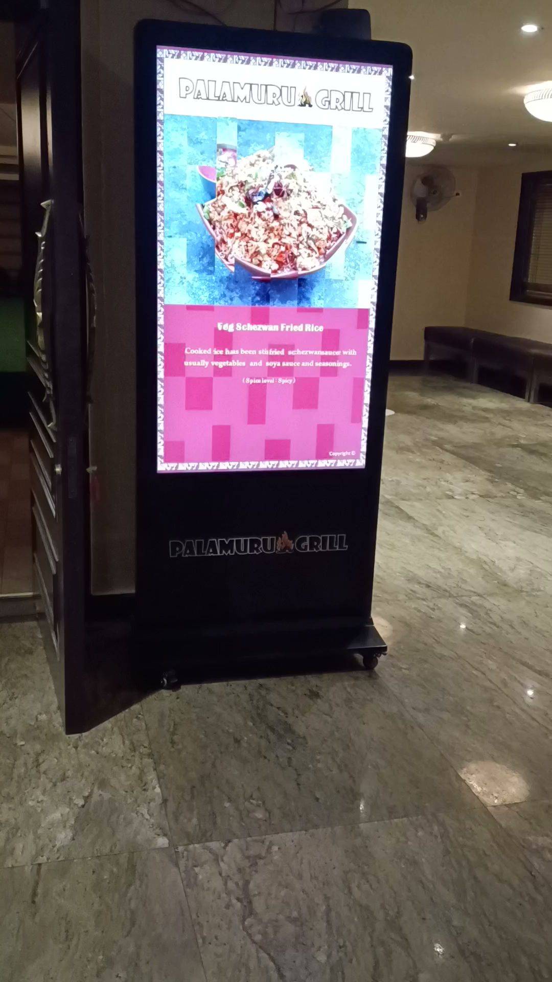 Menu at Palamuru Grill Restaurant, Hanamkonda
