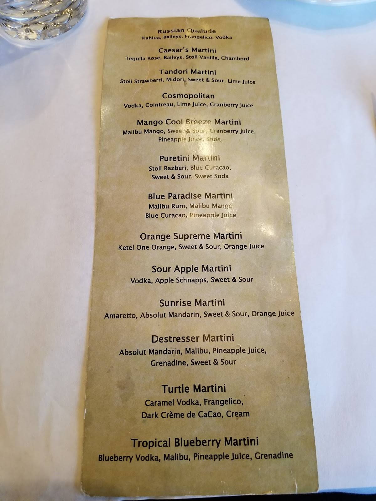 Menu at Petit Paree Restaurant & Lounge, Festus