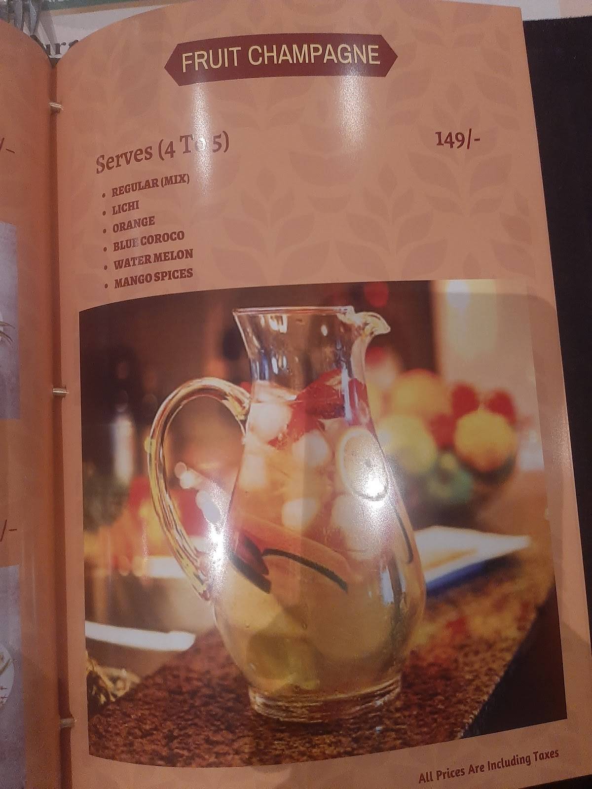 Menu at Pista House - Bakery - Restaurant - Mandi - Attapur, Hyderabad
