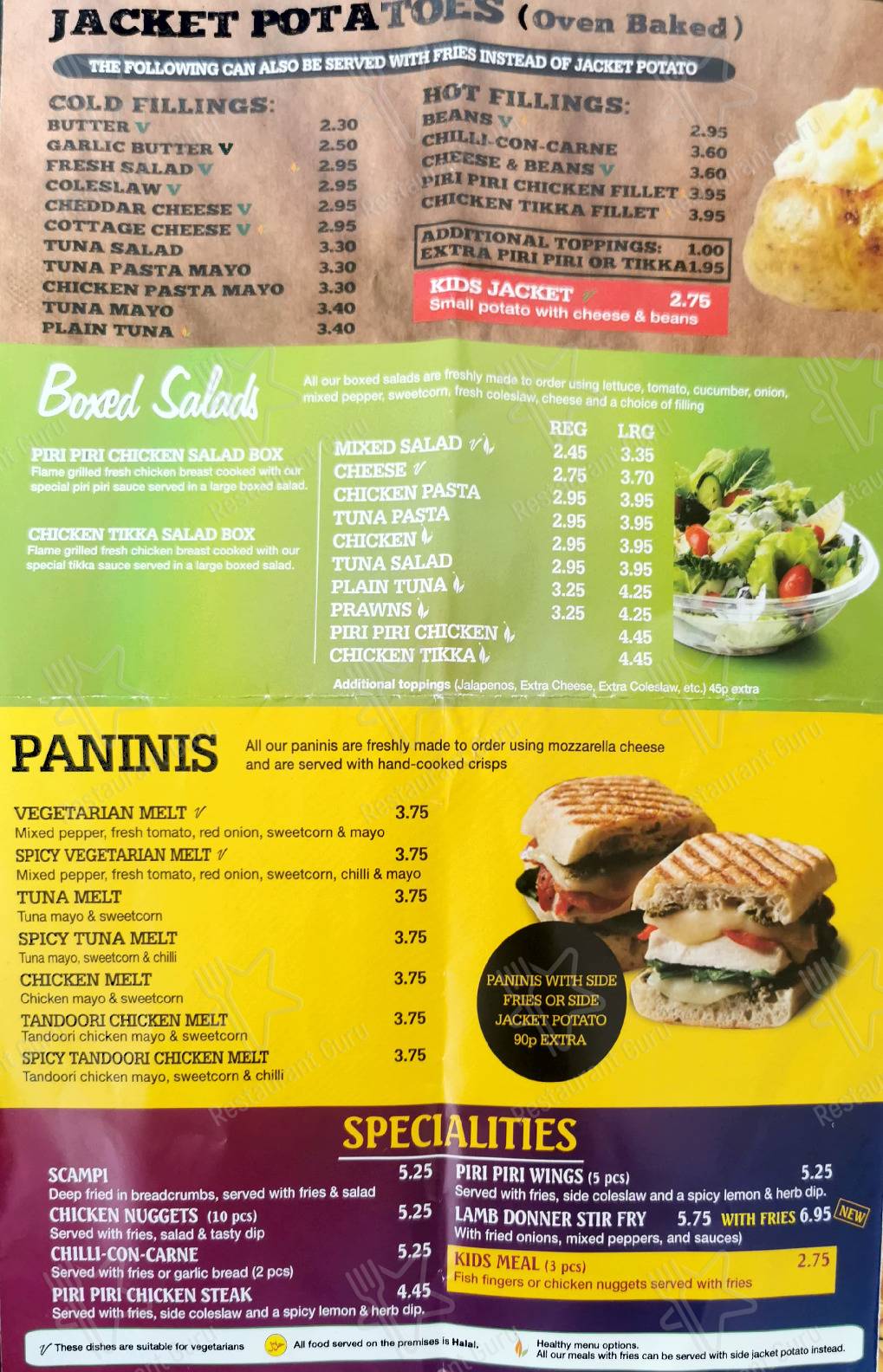 Menu at Pizza Go Go pizzeria, Dewsbury, 7-9 Corporation St