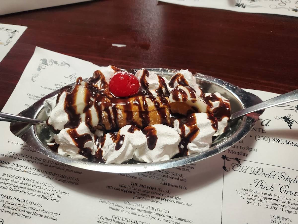 Menu at Bella Sera Pizzeria and Ristorante, Massillon