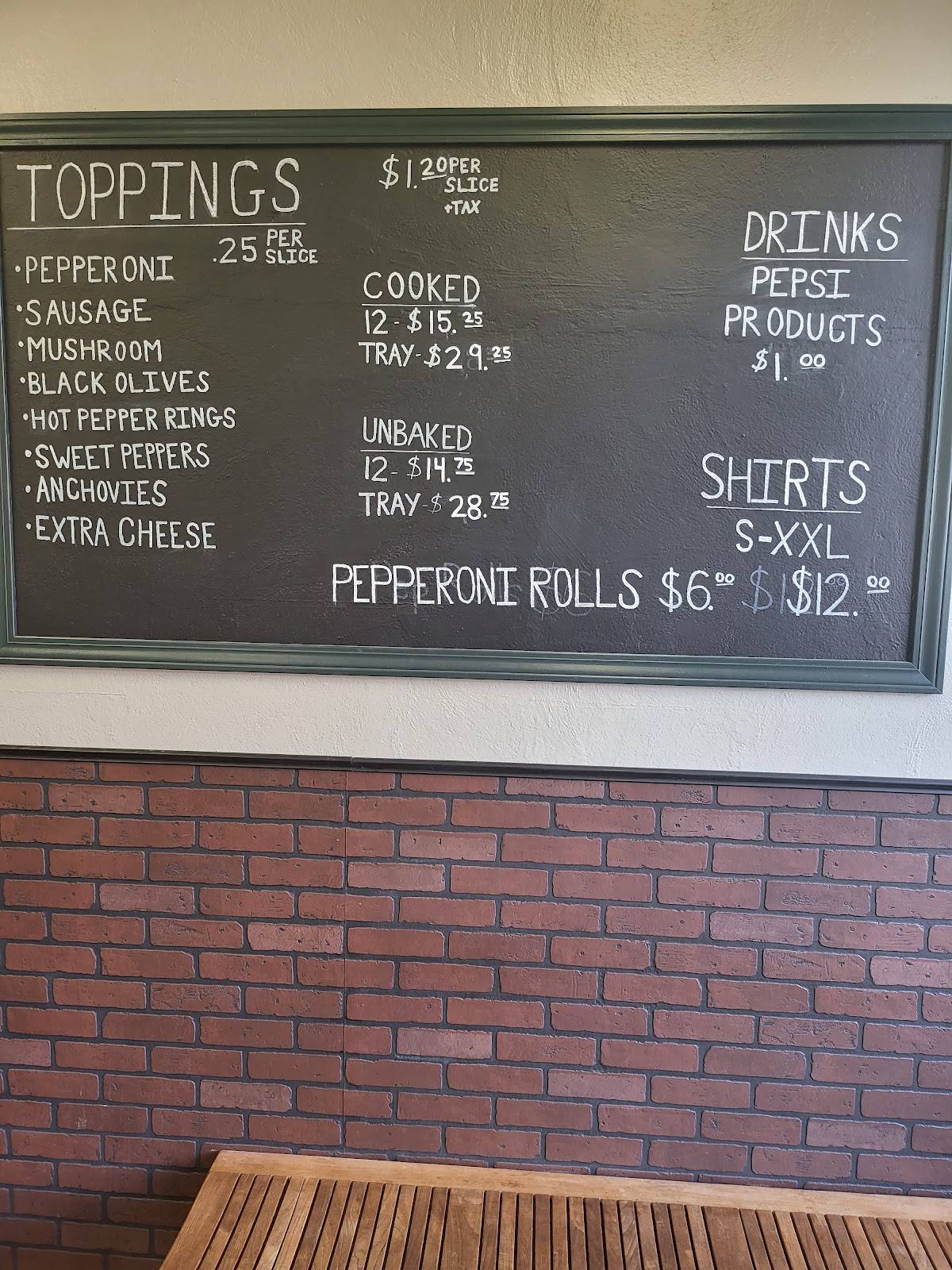 Menu at Police Station Pizza pizzeria, Ambridge