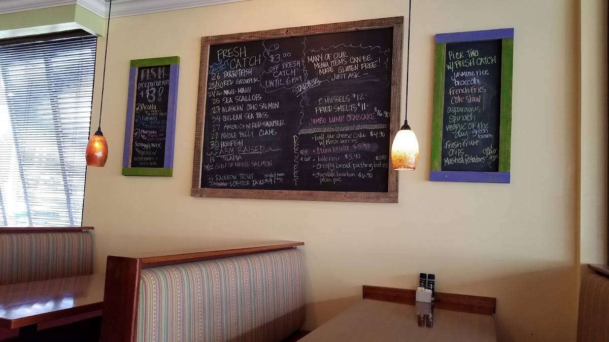Menu at Madfish Grill pub & bar, Sarasota