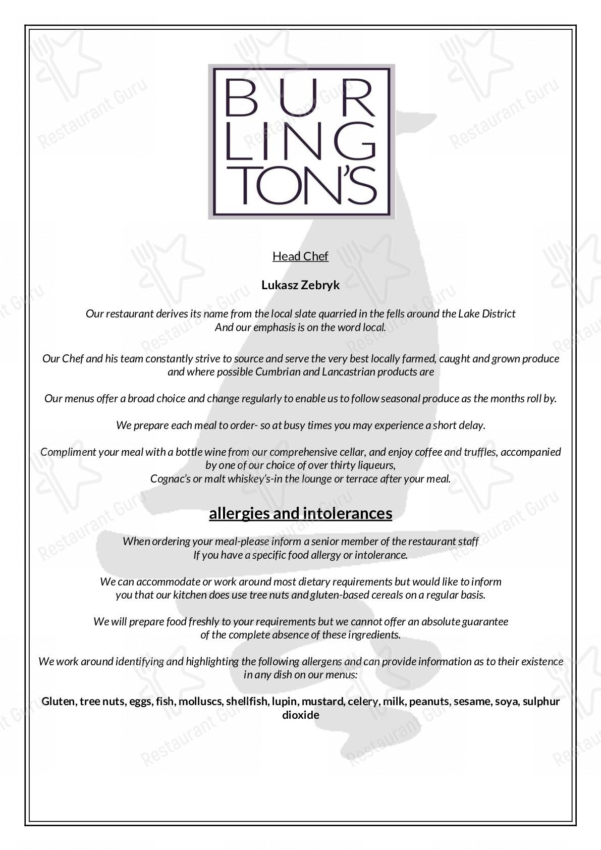 Menu at Triangle Inn pub & bar, Rhayader
