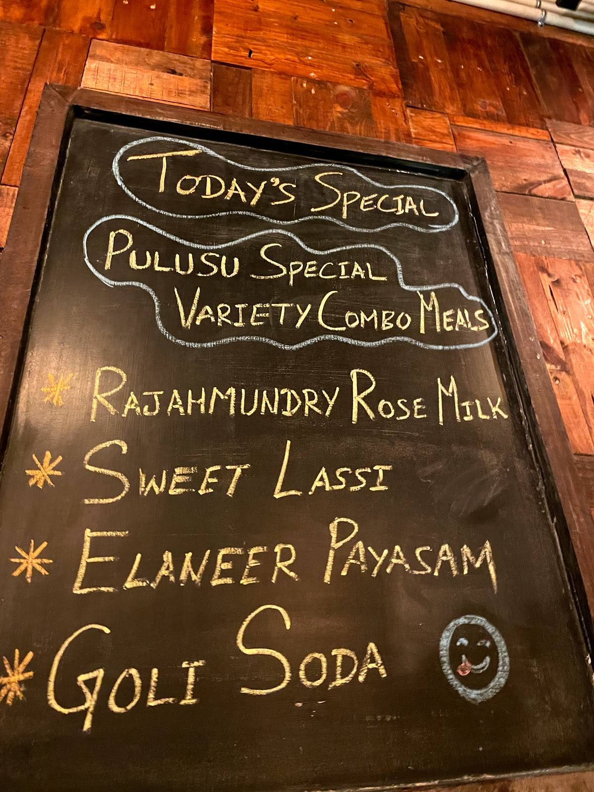 Menu at Pulusu Ruchulu - Anna Nagar East, Chennai, 7