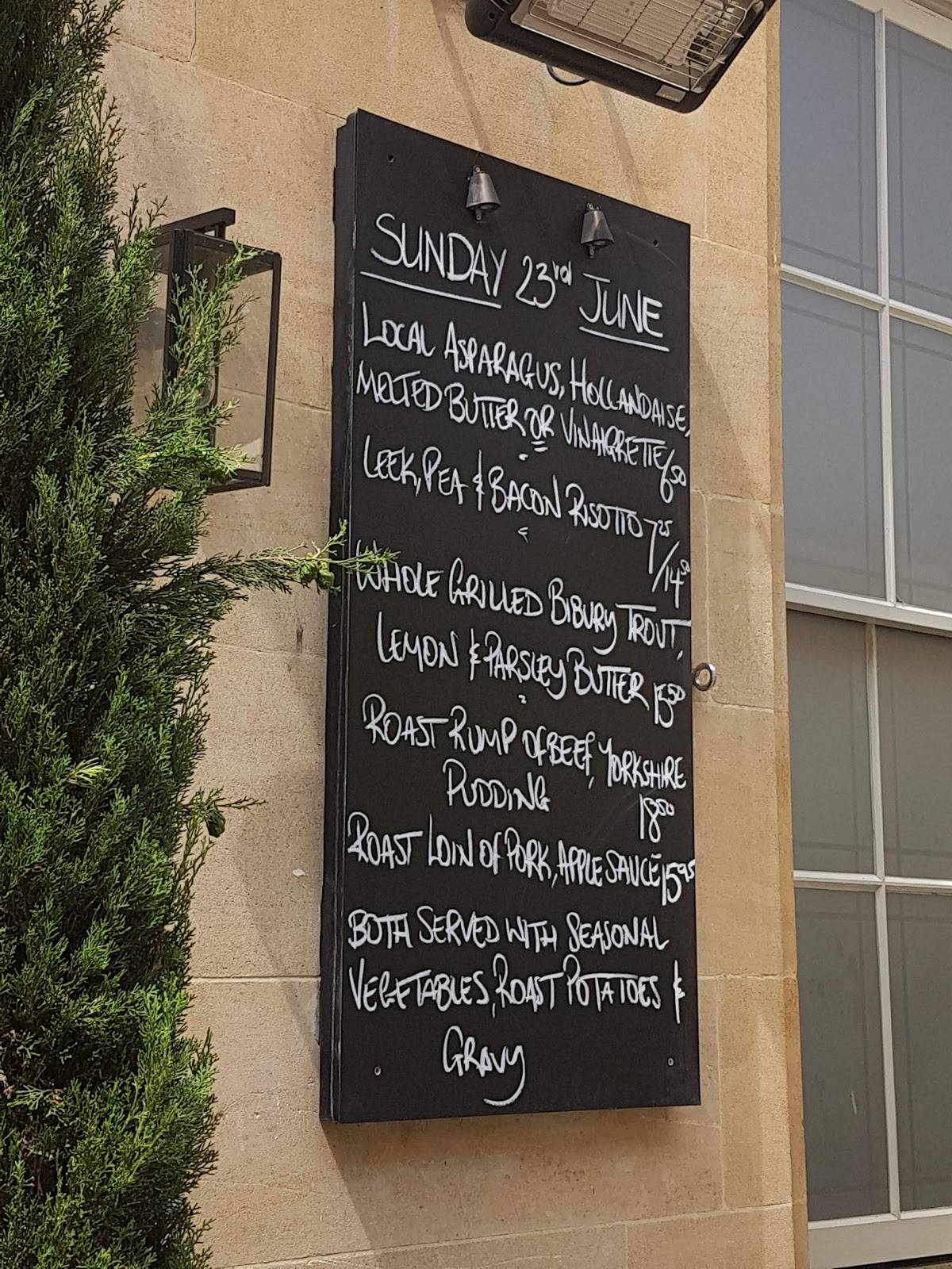 Menu at Quod Restaurant & Bar, Oxford