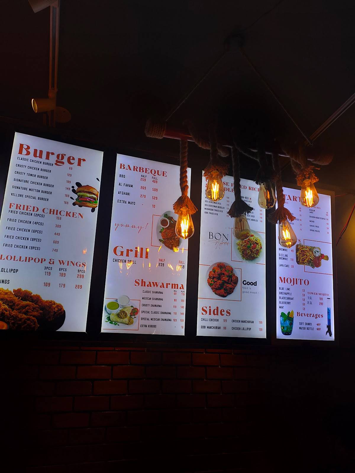 Menu at ROBIN’S IKIGAI, Vellore