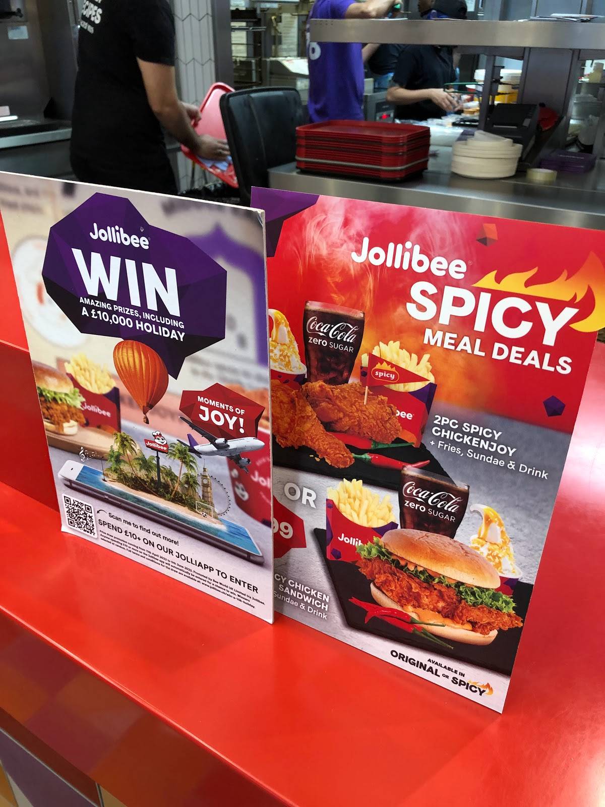 Menu at Jollibee Reading restaurant, Reading
