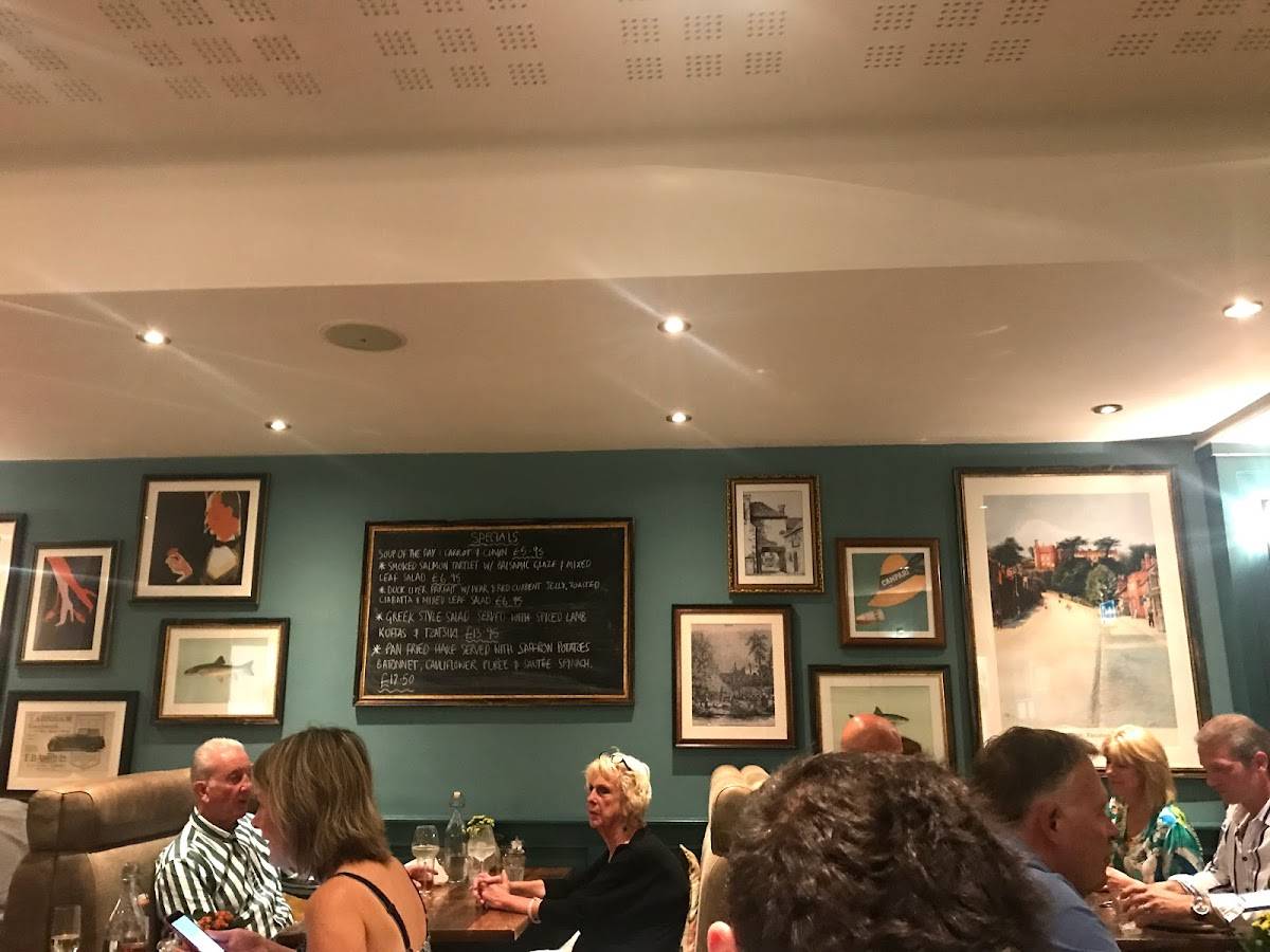 Menu at Bill's Farnham Restaurant, Farnham