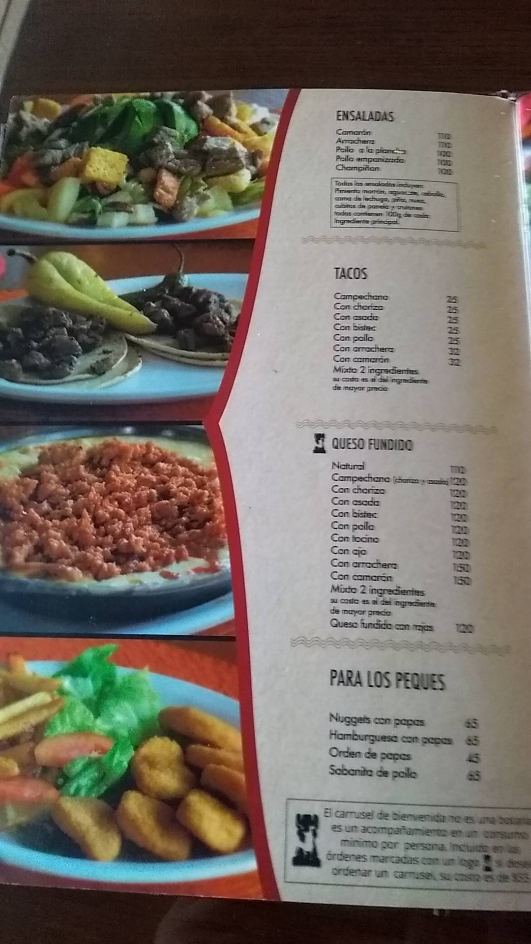 Menu at Carnes En Su Jugo Las Originales Desde 1972 restaurant ...