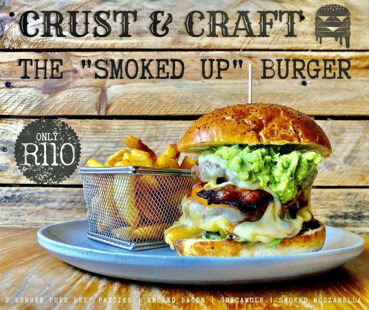 Menu at Crust & Craft (Paradiso) restaurant, Hermanus