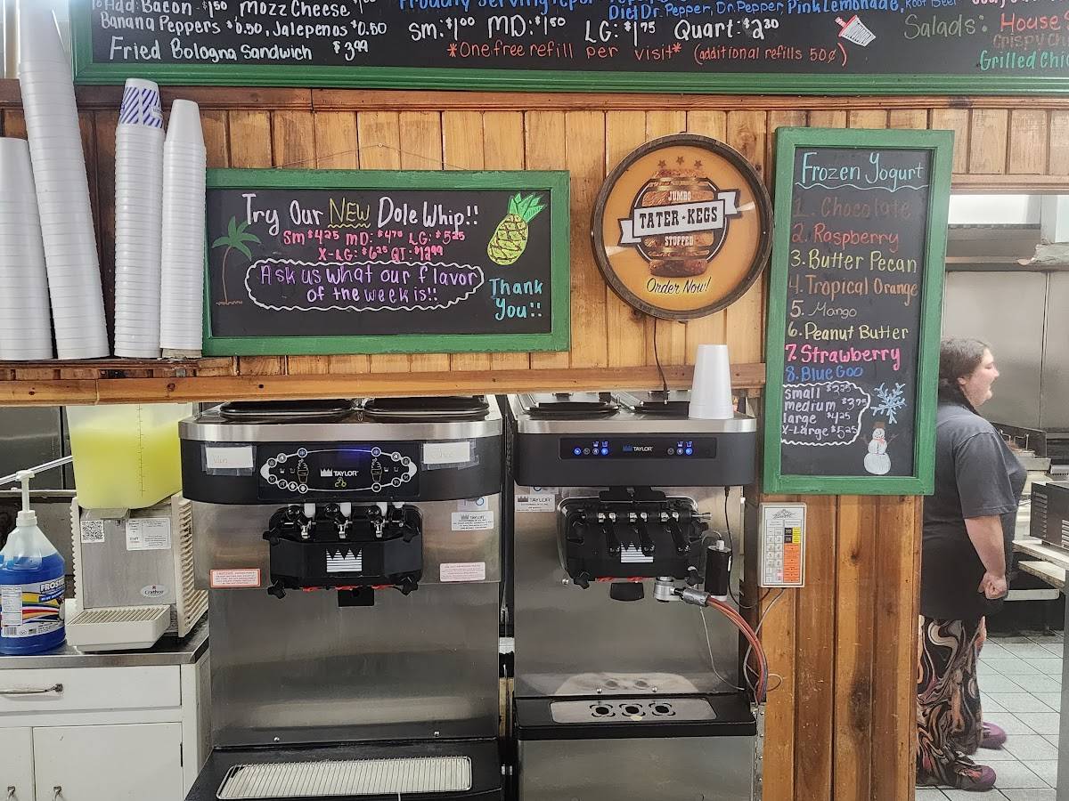 Menu at Dairy Cheer Prestonsburg restaurant, Prestonsburg, N Lake Dr