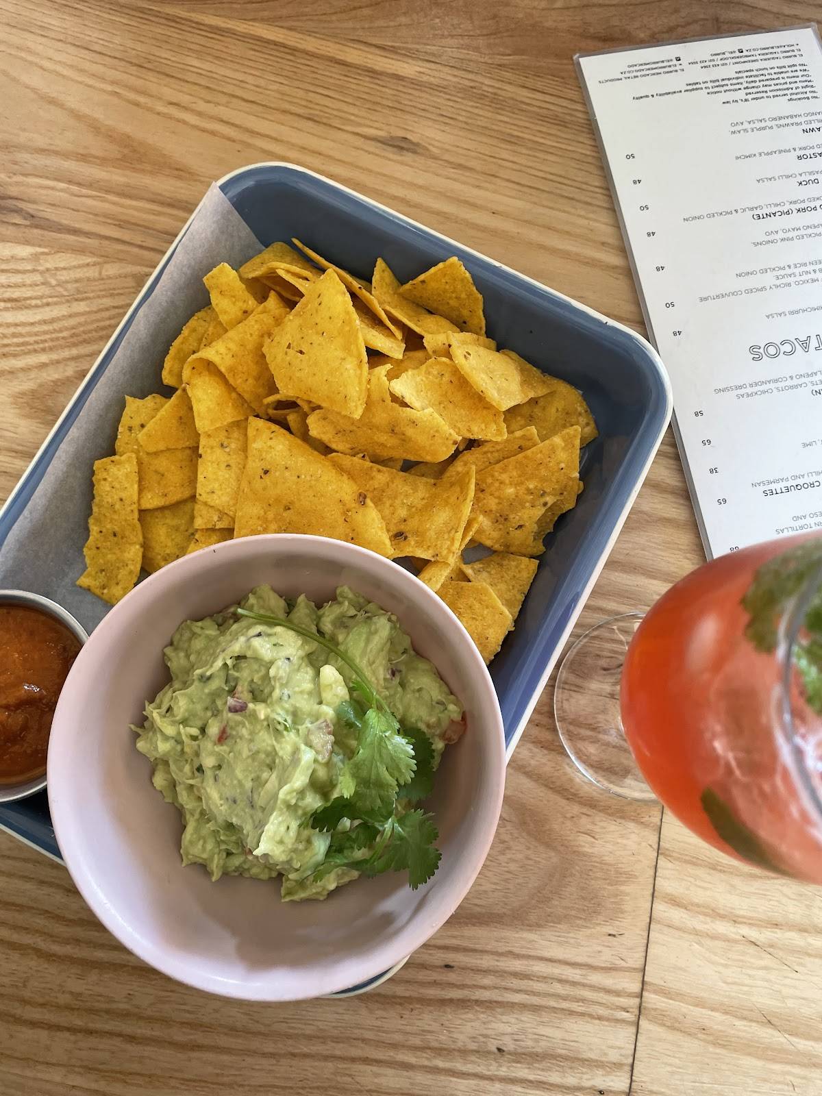 Menu at El Burro Greenpoint restaurant, Cape Town, 79 Main Rd