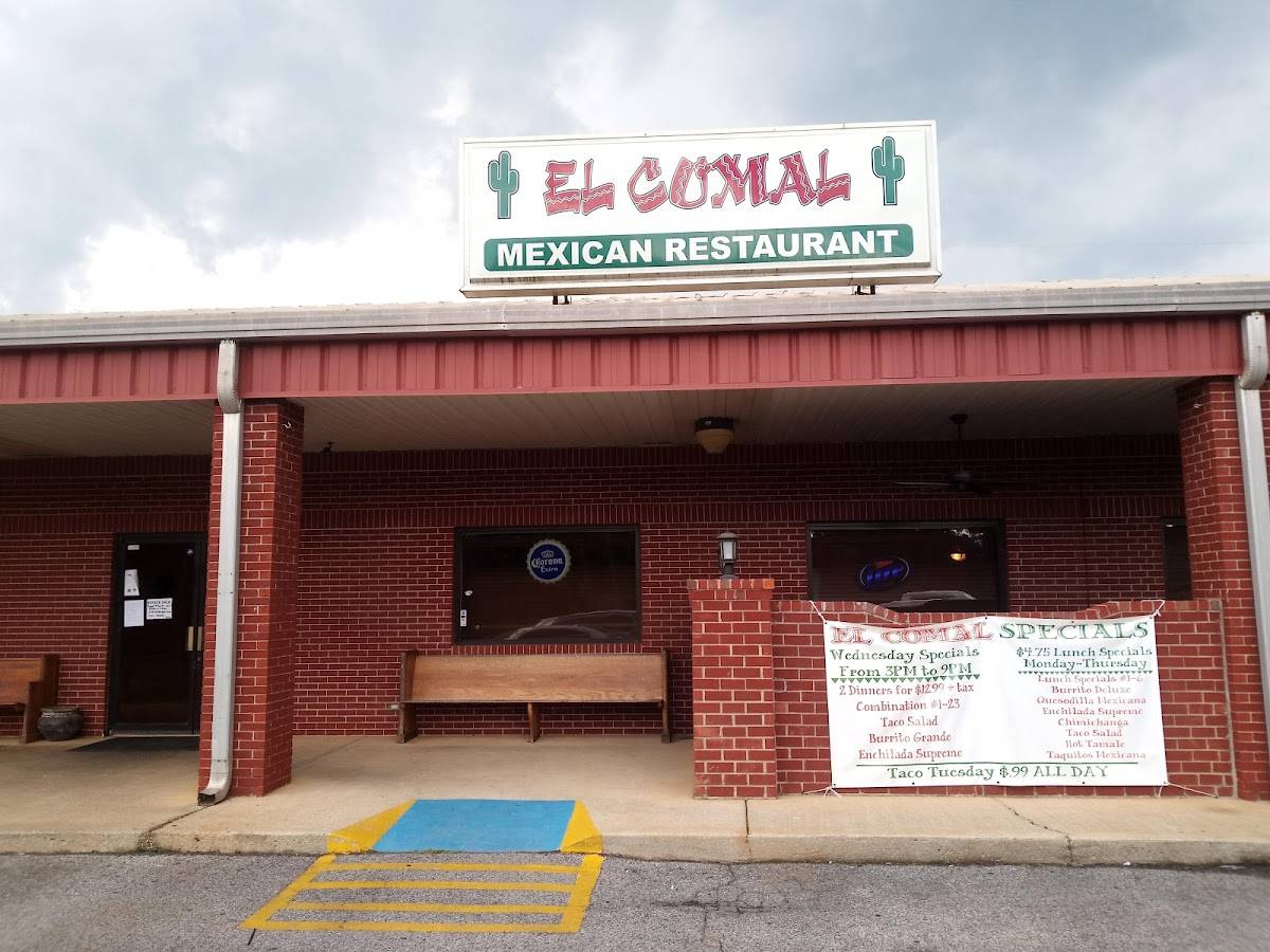 Menu at El Comal Mexican Restaurant, McCalla, AL-216 A
