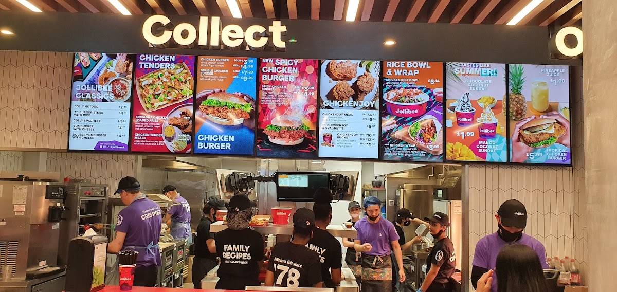 Menu at Jollibee Reading restaurant, Reading