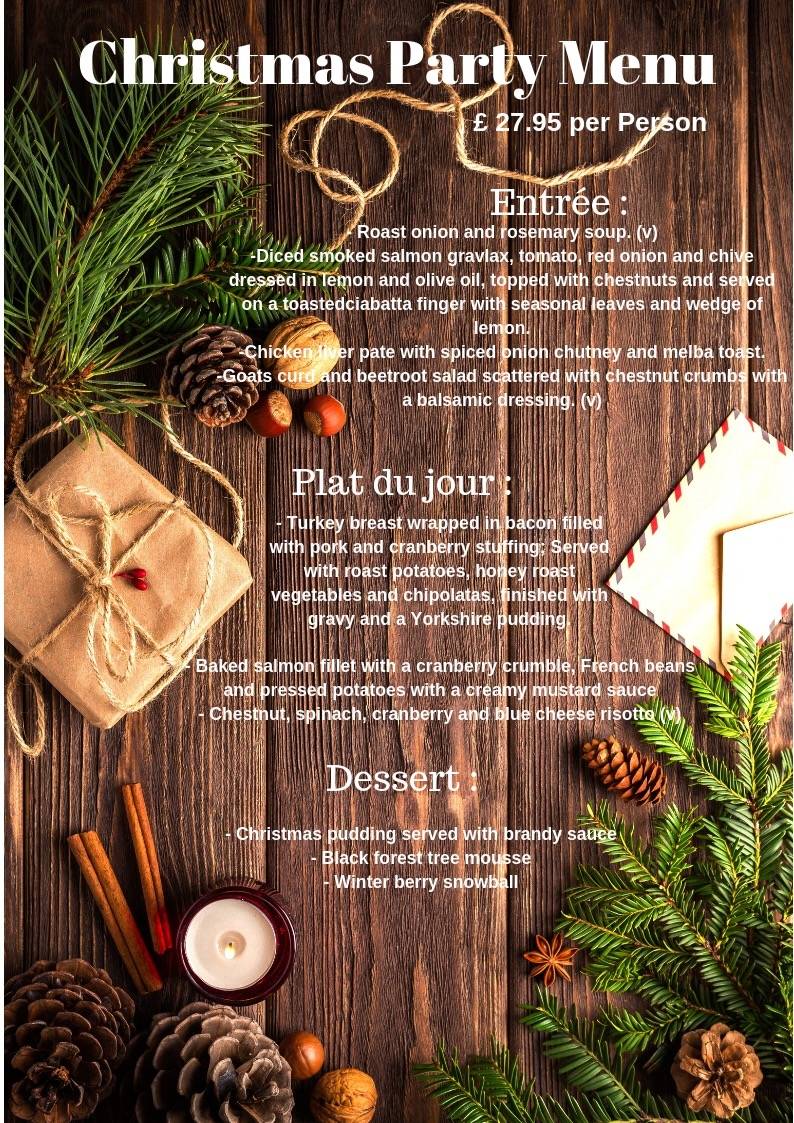 Menu at Market Kitchen restaurant, Ashton-in-Makerfield