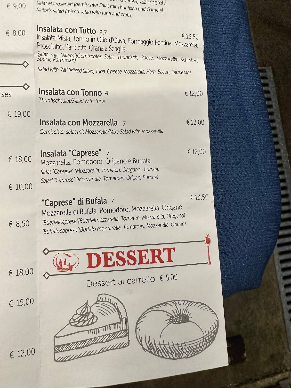 Speisekarte von Ristorante Pizzeria Il Panino, Grado