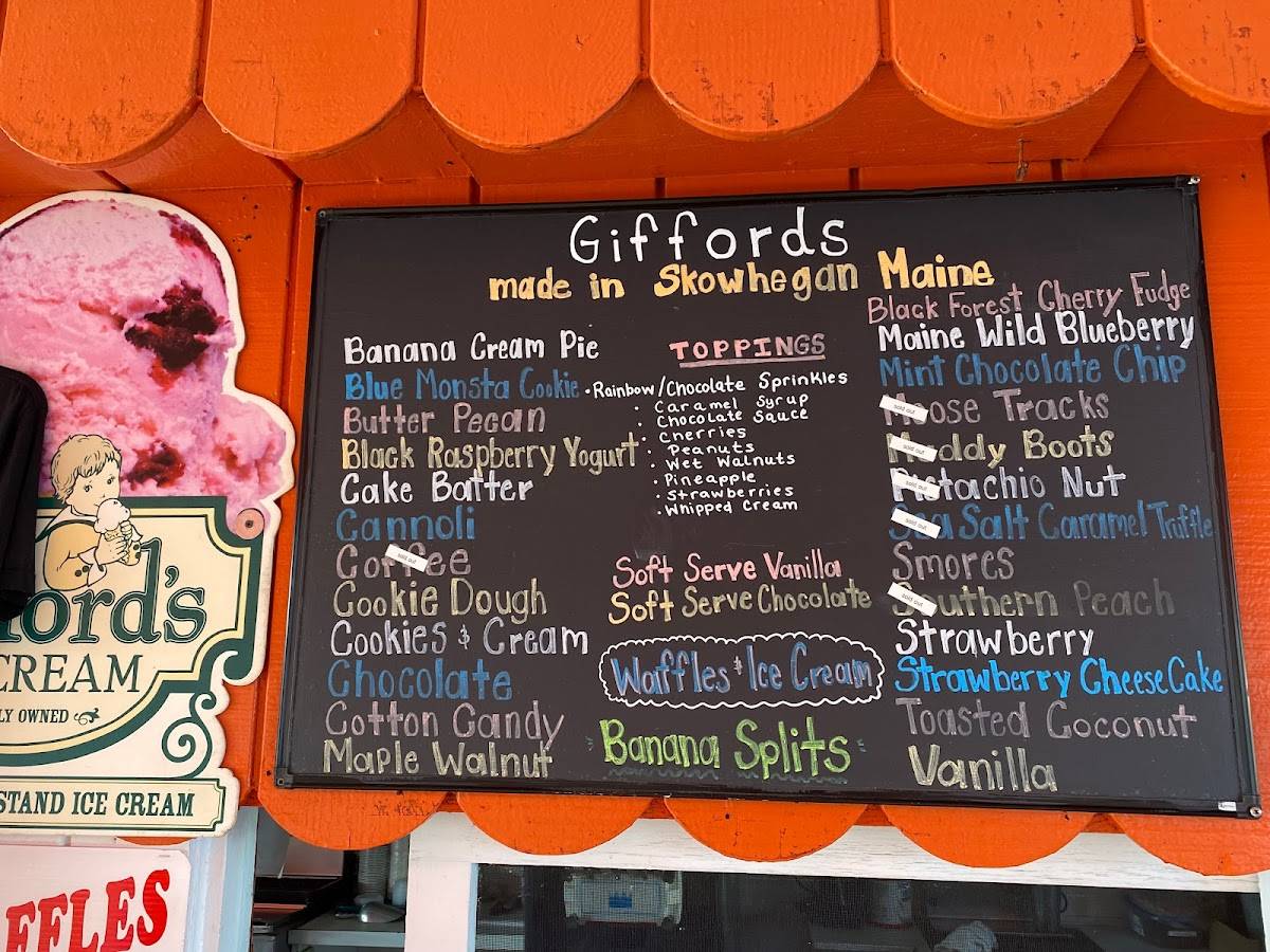 Menu at Stewart's Root Beer restaurant, Point Pleasant Beach