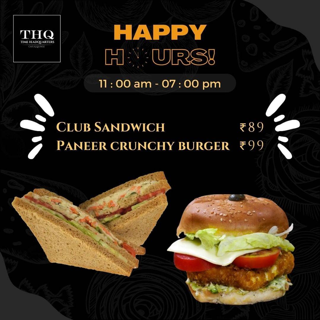 Menu at Time Headquarters, Ujjain