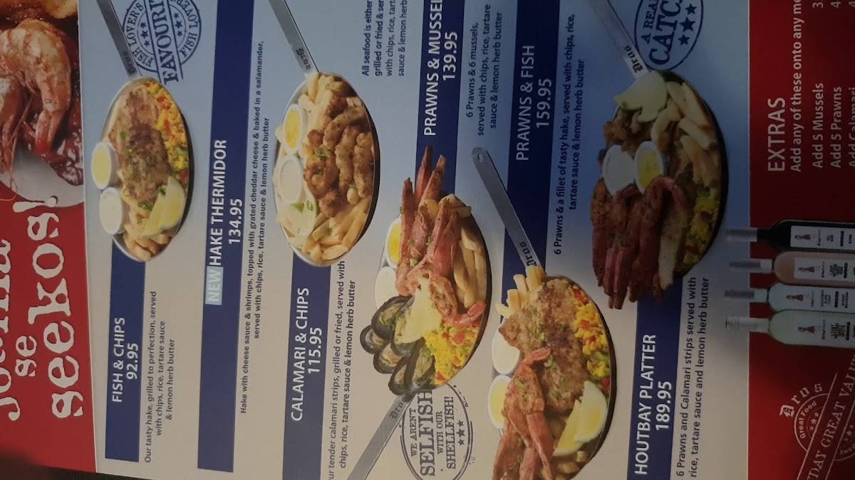 Menu at Rusty Grille restaurant, Bela-Bela