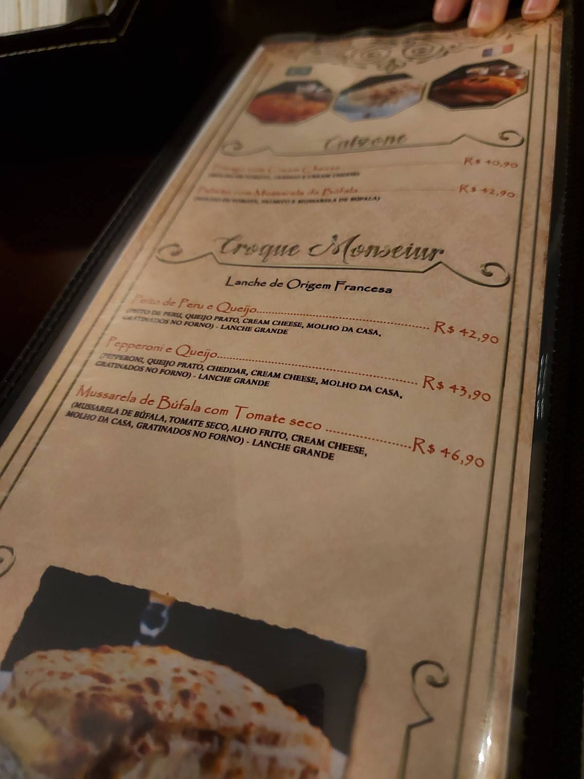 Menu em MANSION XV MOEMA restaurante, São Paulo, Av. dos Carinás
