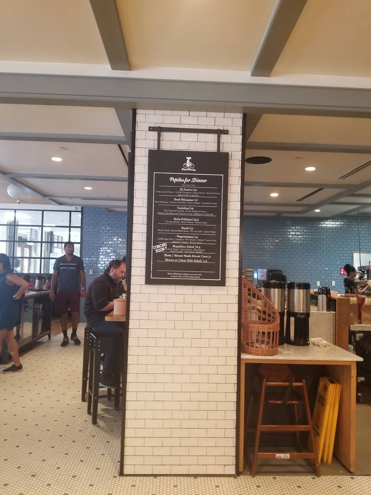 Menu at La Panadería Bakery Café, San Antonio, 301 E Houston St
