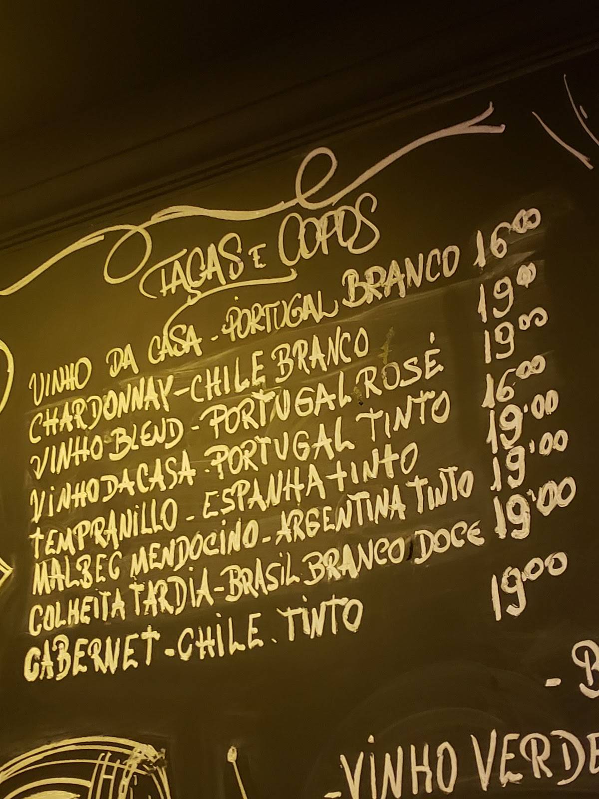 Menu em Los Perros - Vinho no Boteco pub & Bar, São Paulo