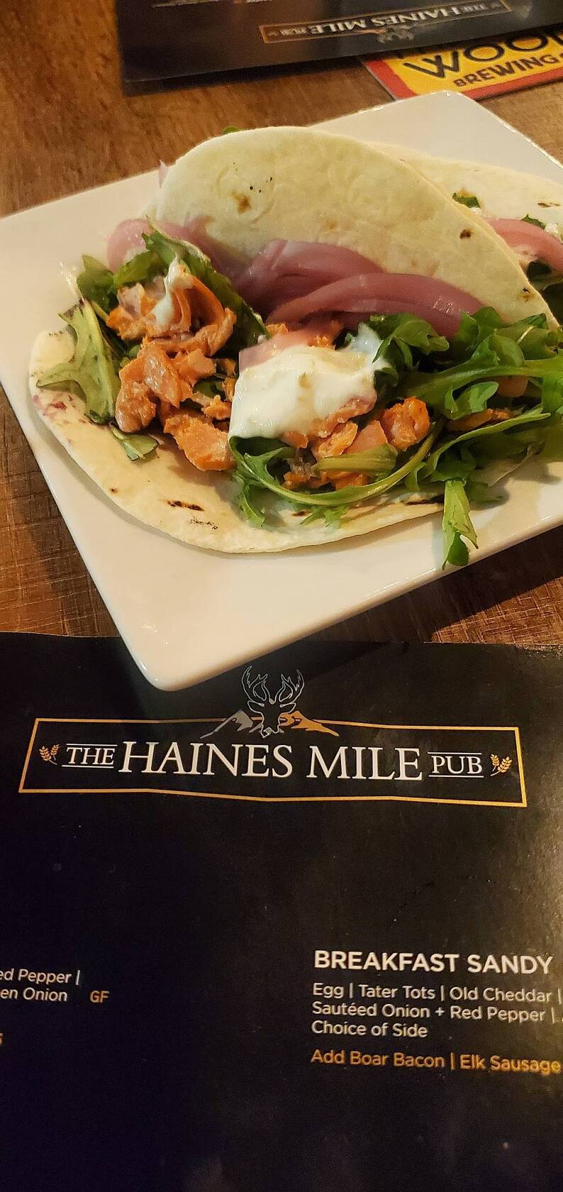 Menu at The Haines Mile Pub, Saskatoon, Meadows Pkwy #20
