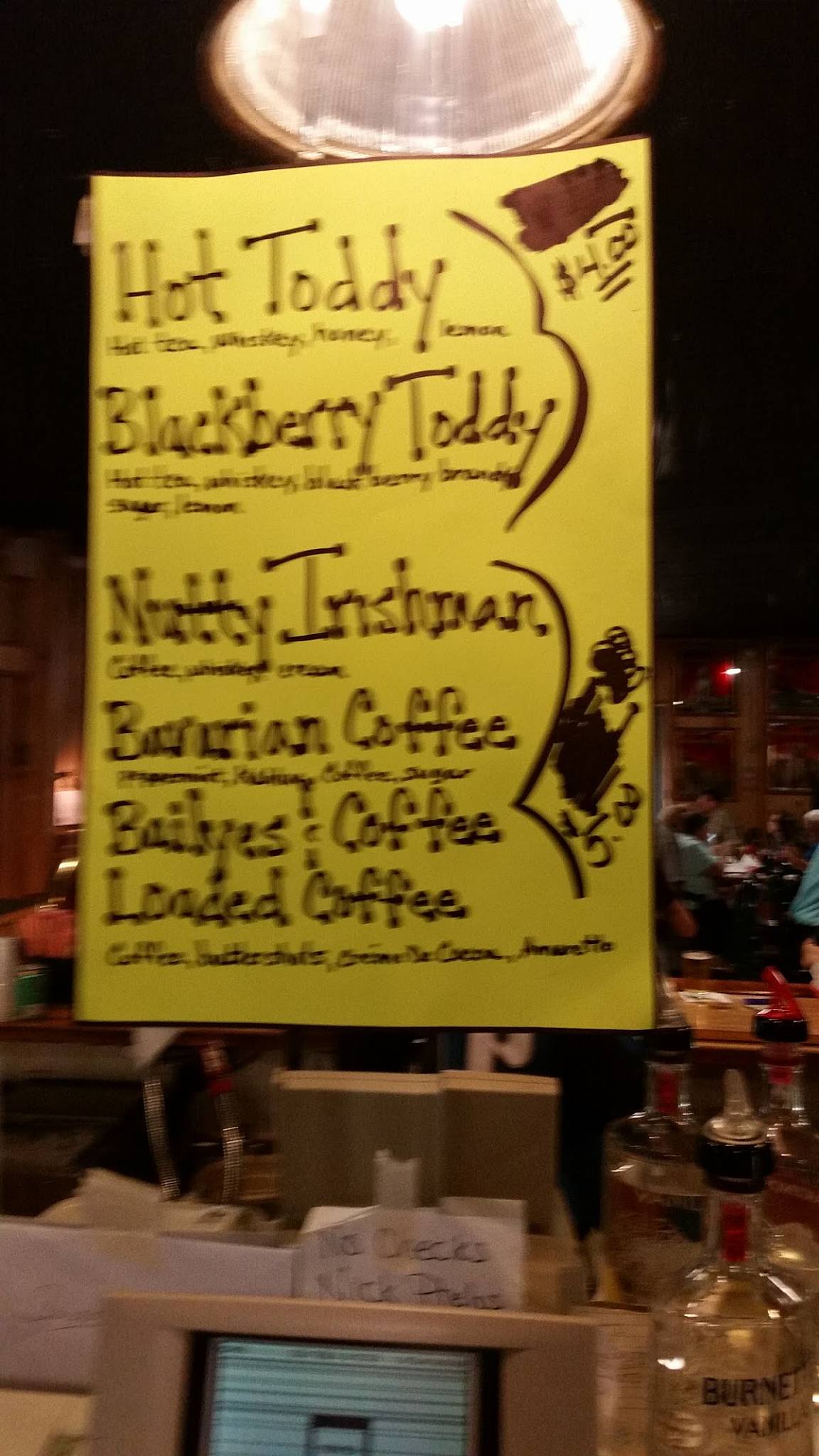 Menu at Silver Palace pub & bar, Essexville