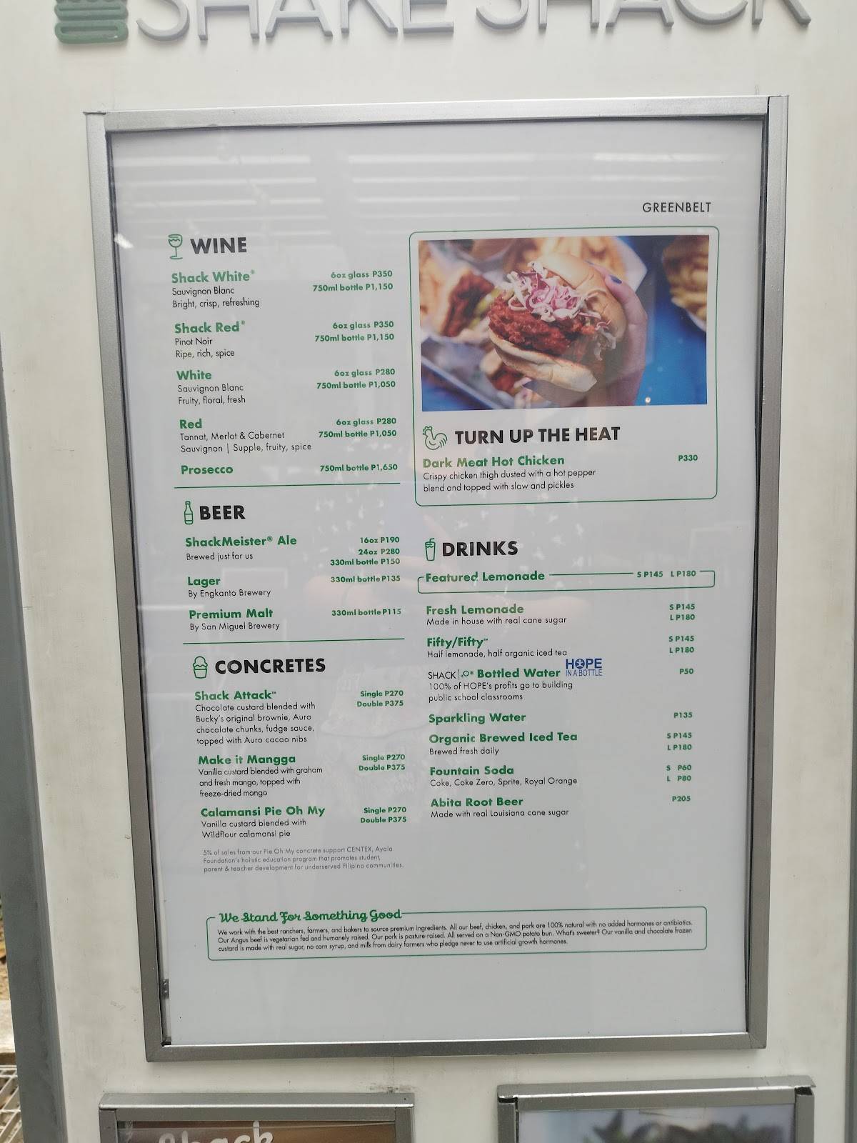 Menu at Single Origin - Greenbelt 5 cafe, Makati, Greenbelt 5 GF