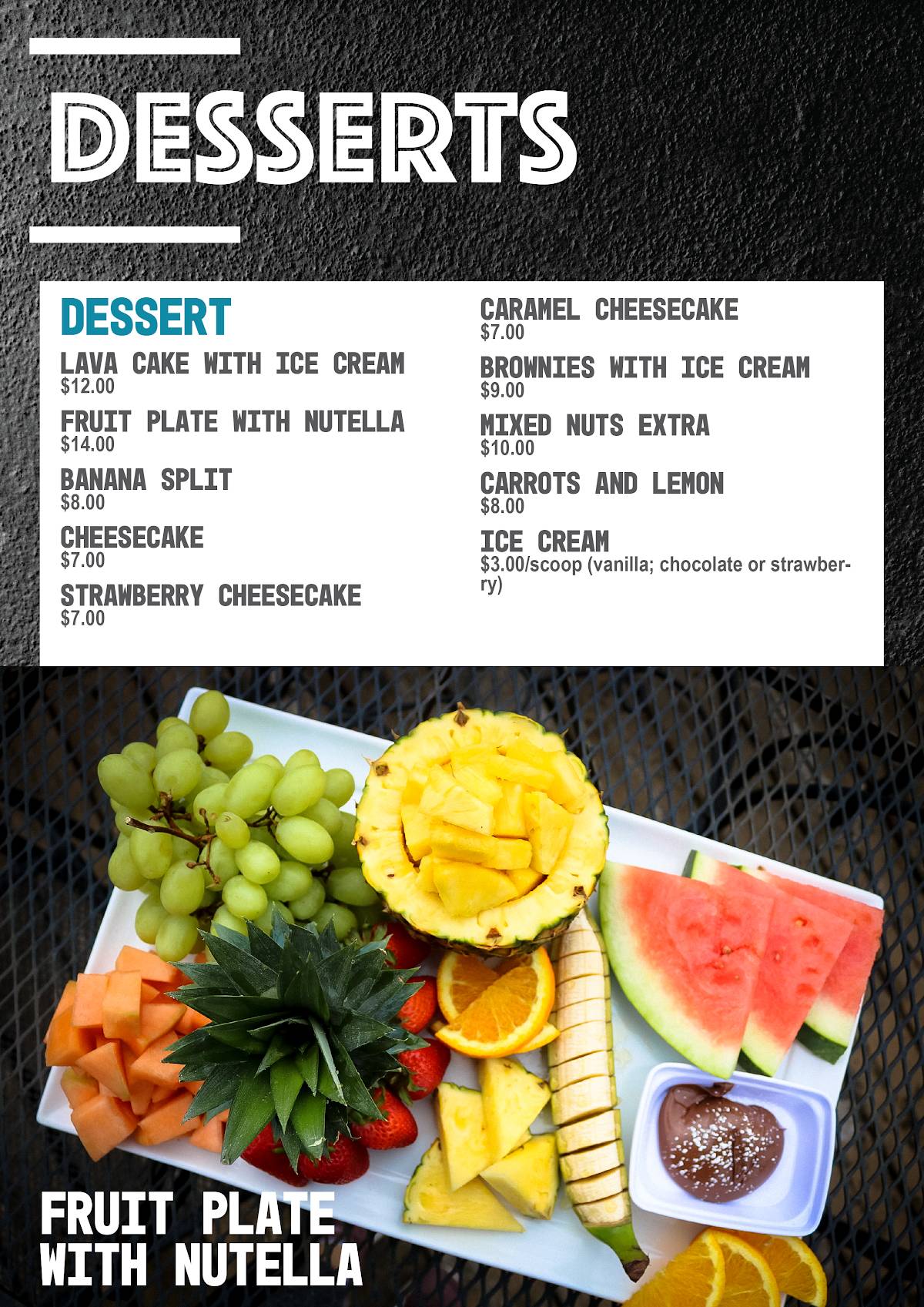 Menu at Sky Lounge Parma pub & bar, Parma Heights