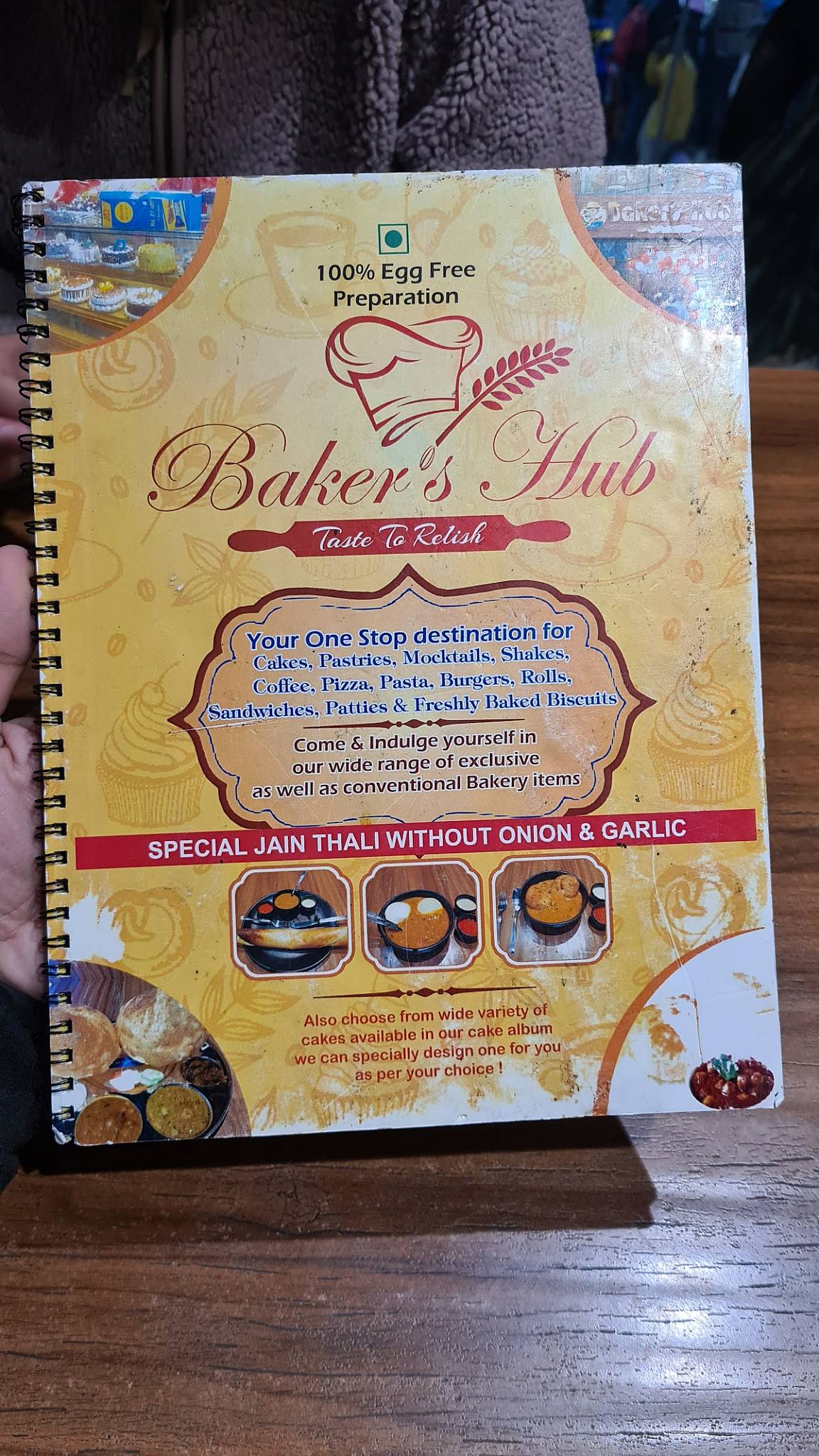 Menu at Bakers Hub, Solan
