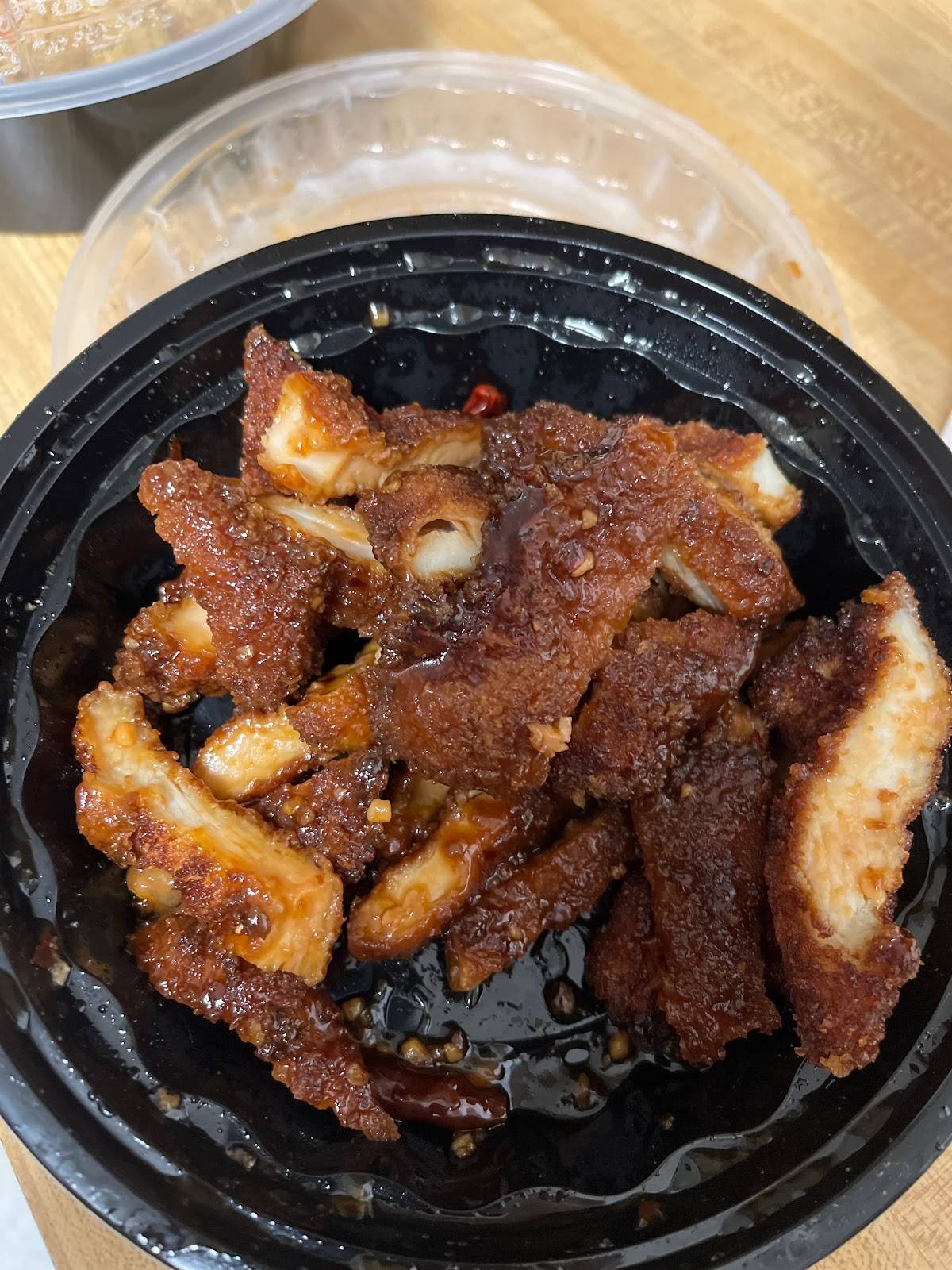 Menu at Tai Li restaurant, Houston